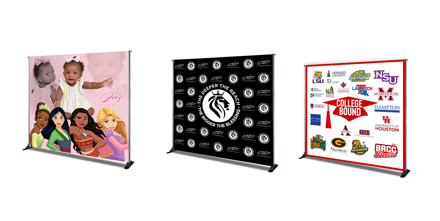 FULL COLOR FABRIC EVENTS BACKDROP – Honore And Company HQ